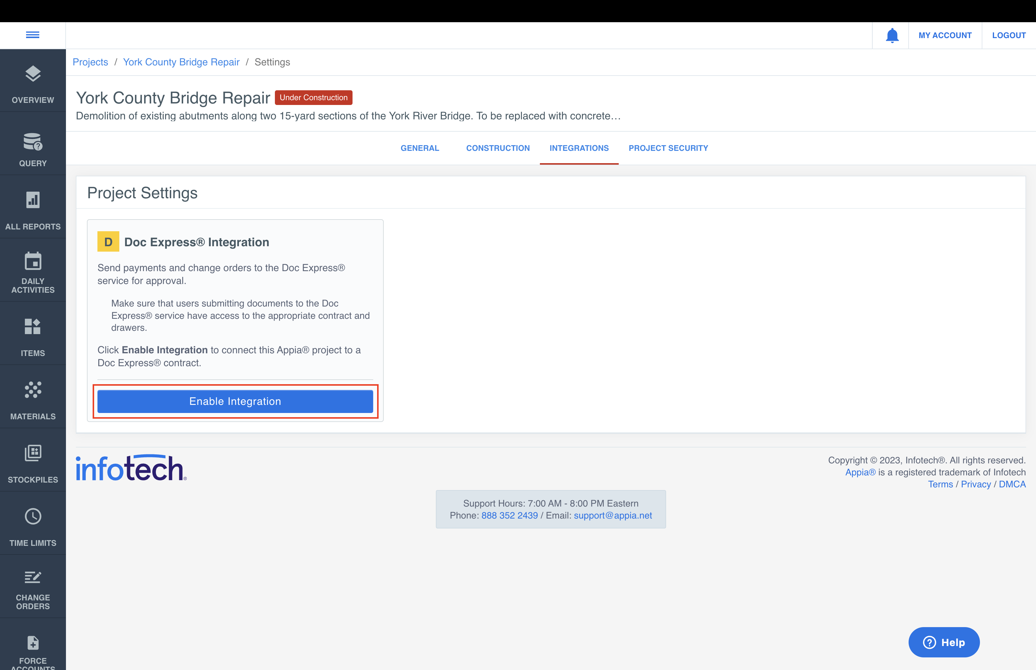 Appia® | Doc Express® integration – Infotech
