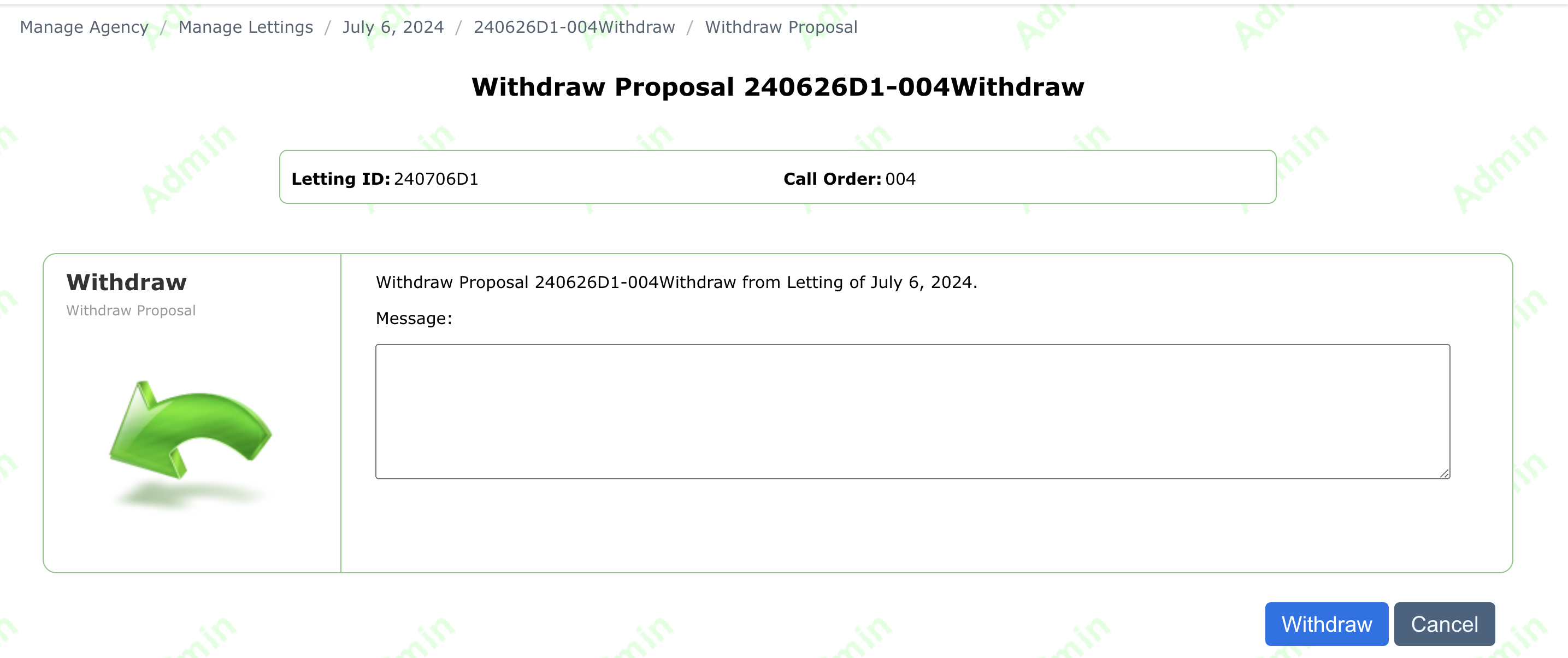 Bidx.com | Letting and proposal management – Infotech