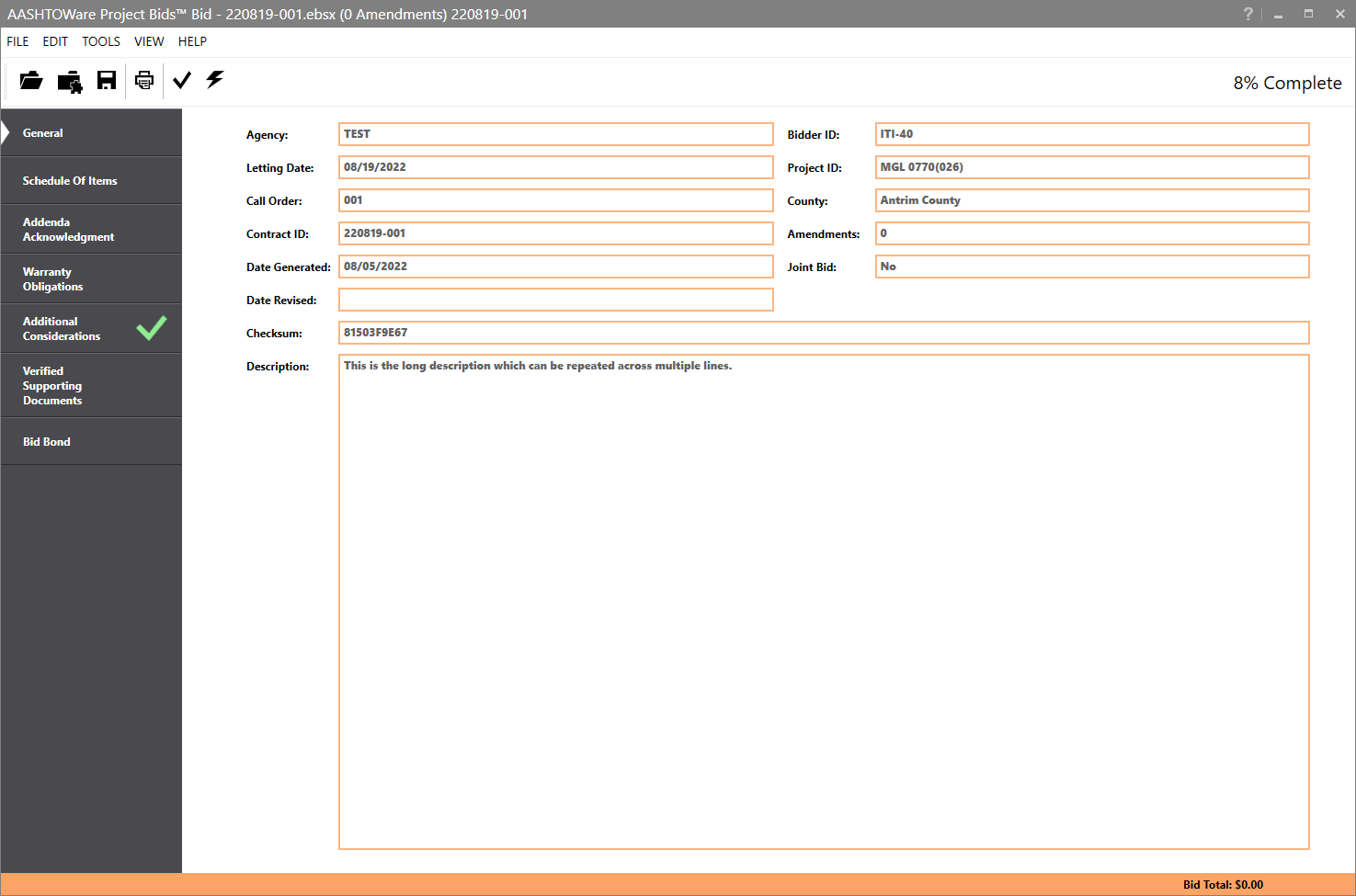 Bidx | AASHTOWare Project Bids™ Bid Component Best Practices – Infotech