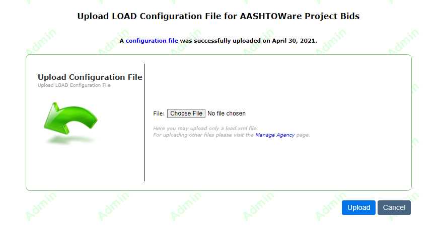 Bidx Administration | AASHTOWare Project Bids – Infotech